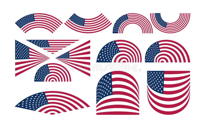 Different Styles of Creative American Flag Variations for 4th of July ...