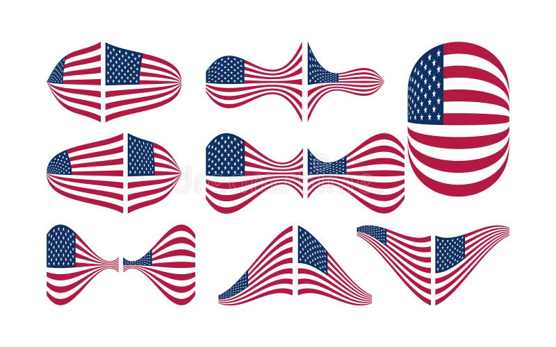 Different Styles of Creative American Flag Variations for 4th of July ...