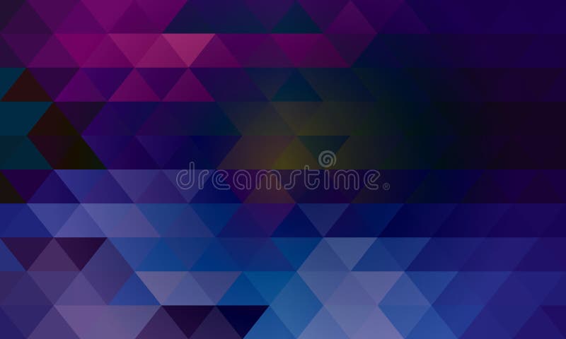 Abstract Geometric Prism Hexagon Pattern Colorful Background. Dark ...