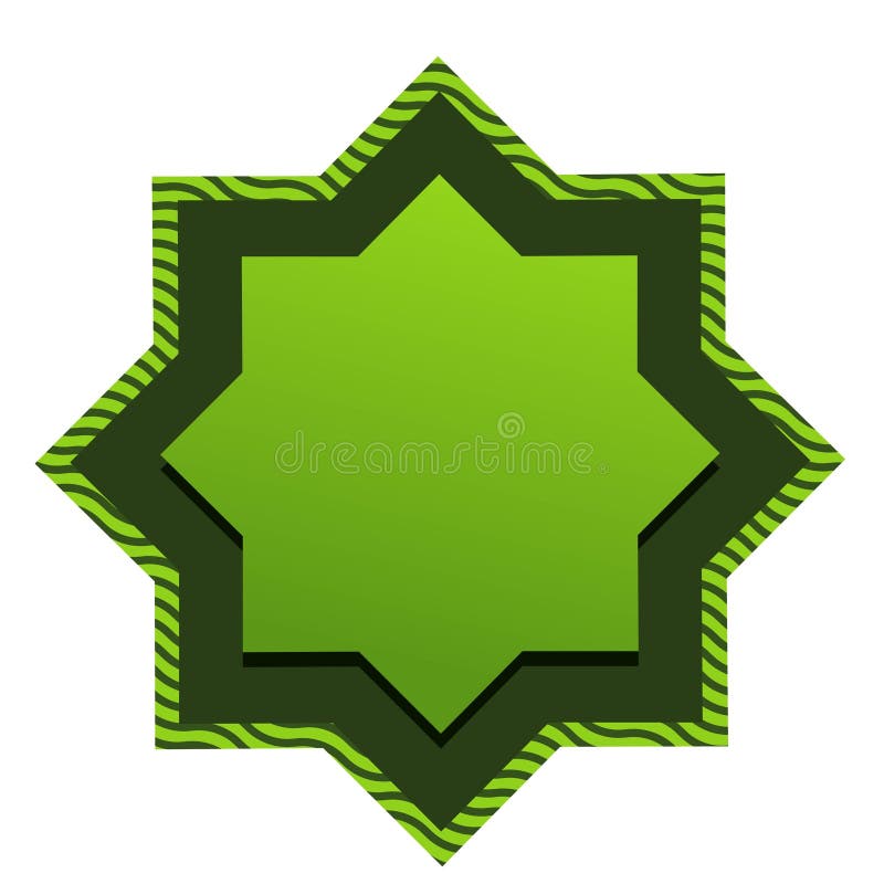 Islam Symbol 3D Vector Illustration Stock Vector - Illustration of gift ...