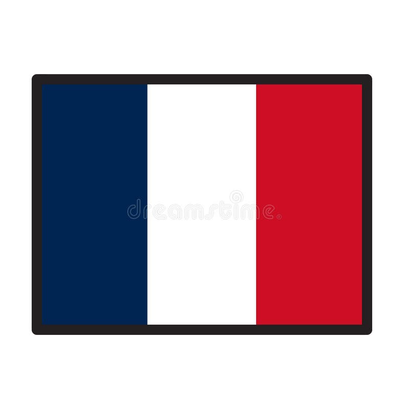 Flag of France Vector - French Flag Stock Illustration - Illustration ...