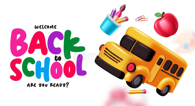 School Bus Apple Stock Illustrations – 5,809 School Bus Apple Stock ...