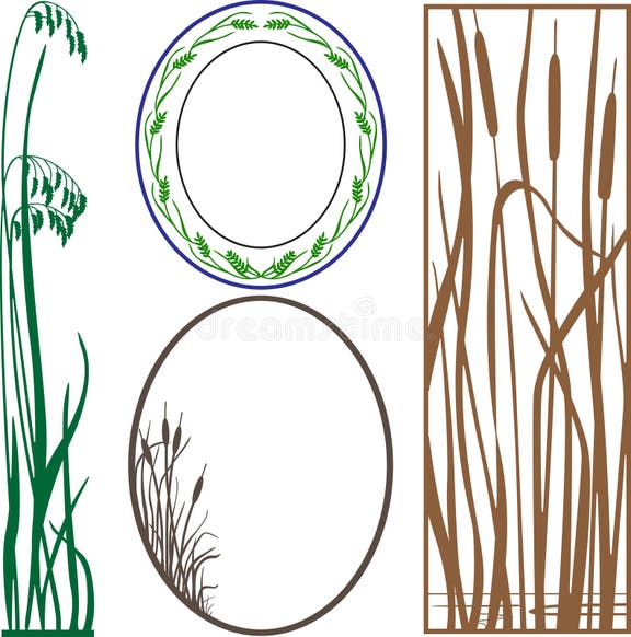 Frames Design Collection Sets Elegant Borders & Decorative Outlines for ...