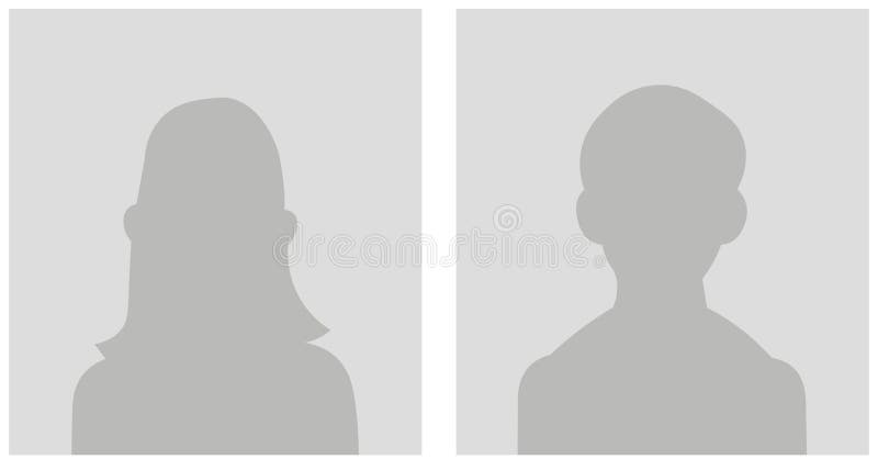 Grayscale Silhouette Placeholders Stock Illustrations – 10 Grayscale ...