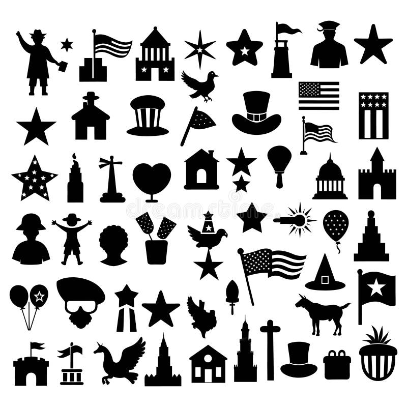 Patriots Day Silhouette Vector Illustration Stock Vector - Illustration ...