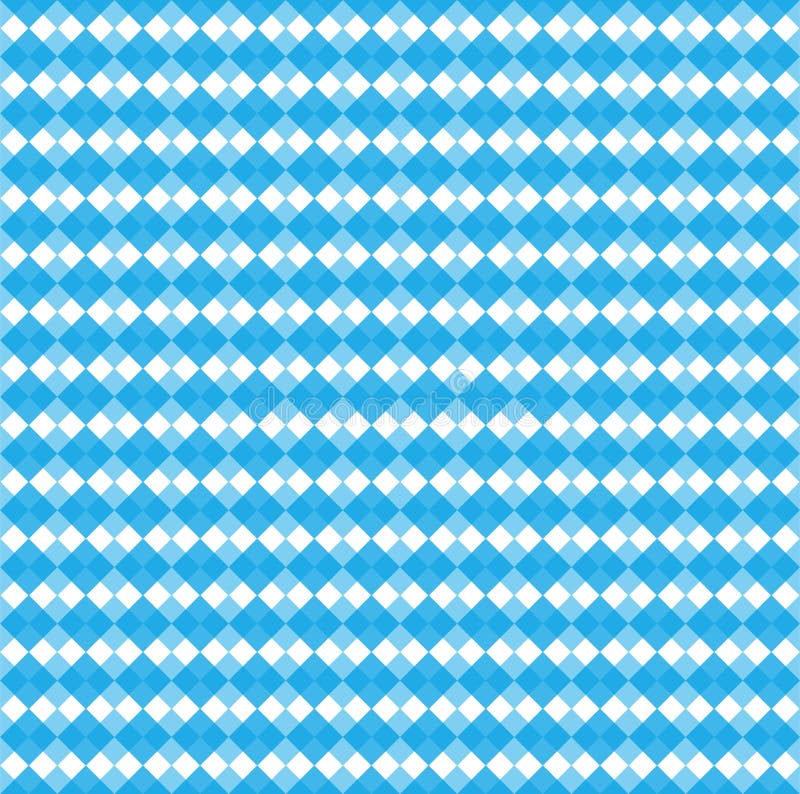 Pattern Consisting of a Blue and White Argyle Design. Stock Vector ...