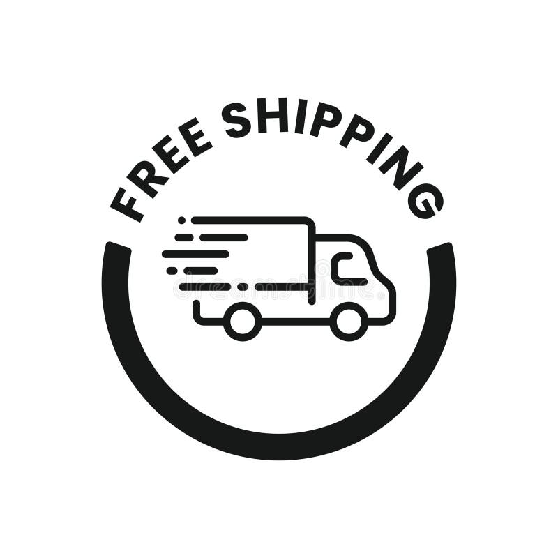 Free Shipping Icon. Free Delivery Icon Vector Sign Stock Vector ...