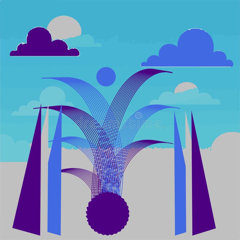 Mystical Midnight: Dark Indigo, Royal Blue & Silver in Dreamlike Art ...