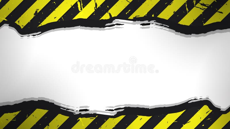 Grunge Caution Stripe Background Vector Stock Illustration ...