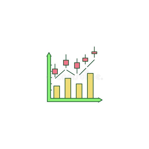 Stock Market Analysis Chart Stock Illustration - Illustration of ...