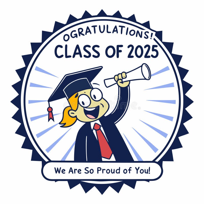 Class of 2025 Vector T Shirt Design, Class Graduate Stock Vector ...