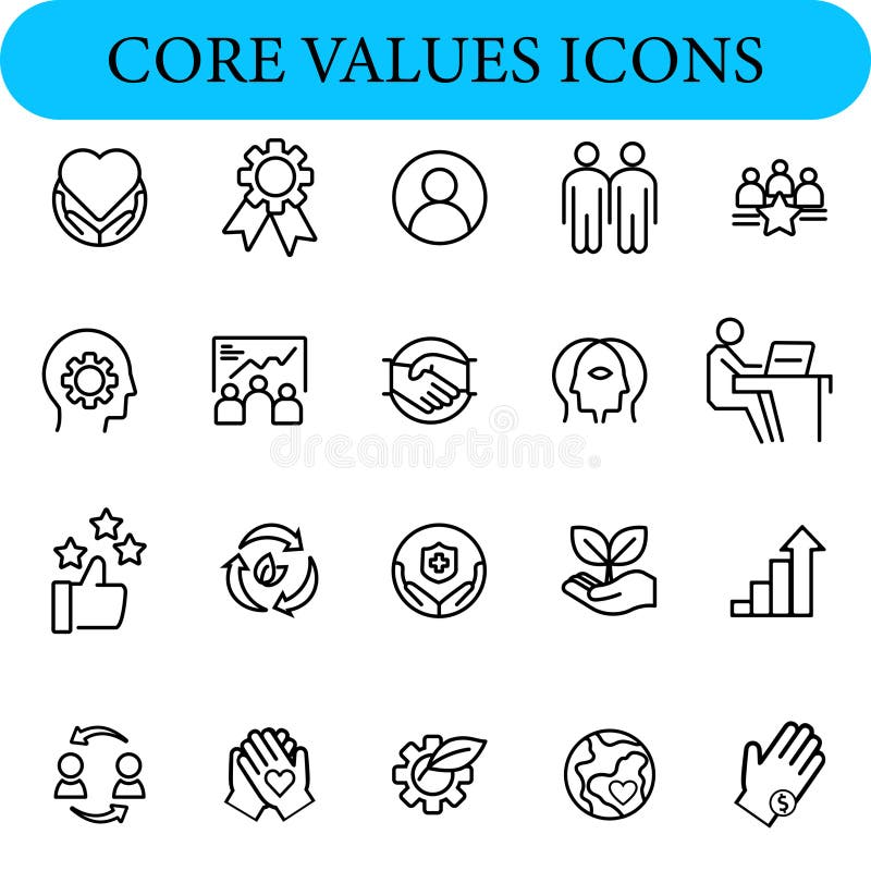 Core Values Circle Stock Illustrations – 451 Core Values Circle Stock ...