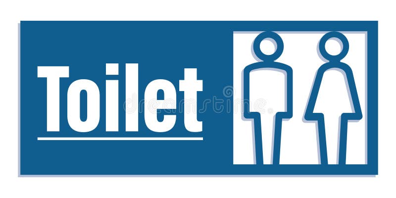 Toilet sign stock vector. Illustration of logo, advertising - 387773980