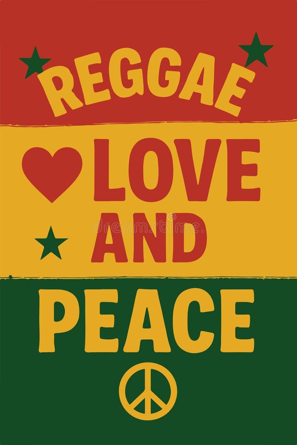 Poster for Reggae Day Print Stock Vector - Illustration of design ...
