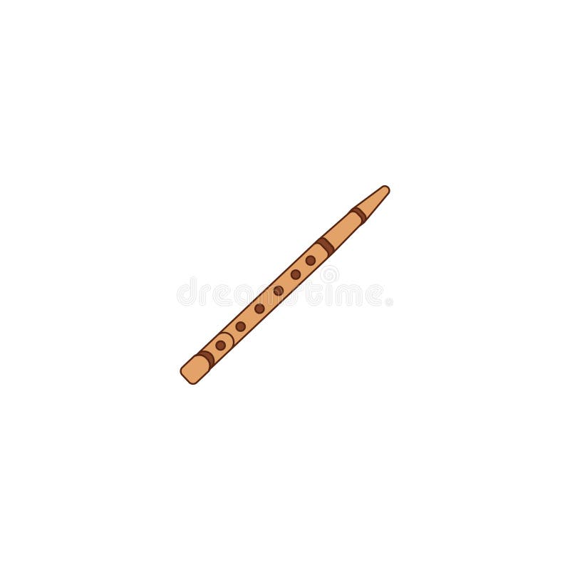 Ney (Flute) Instrument stock vector. Illustration of acoustic - 388101776