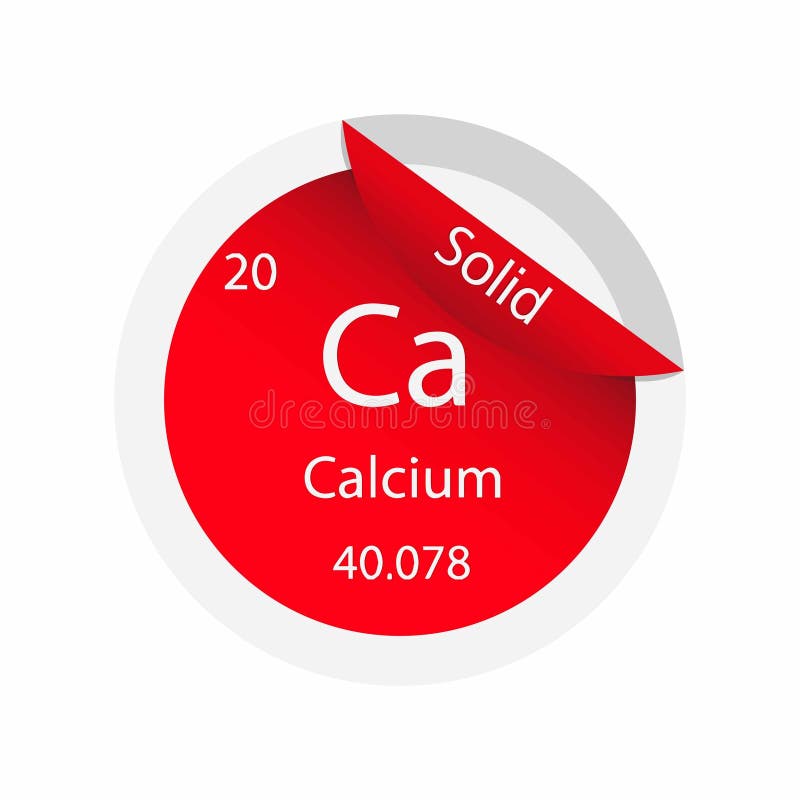 Calcium Atom, Properties of the Chemical Elements Exhibit a Periodic ...