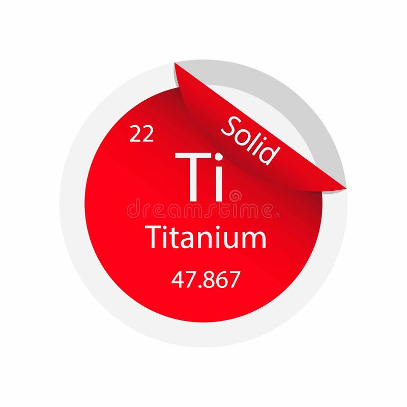Titanium Atom, Properties of the Chemical Elements Exhibit a Periodic ...
