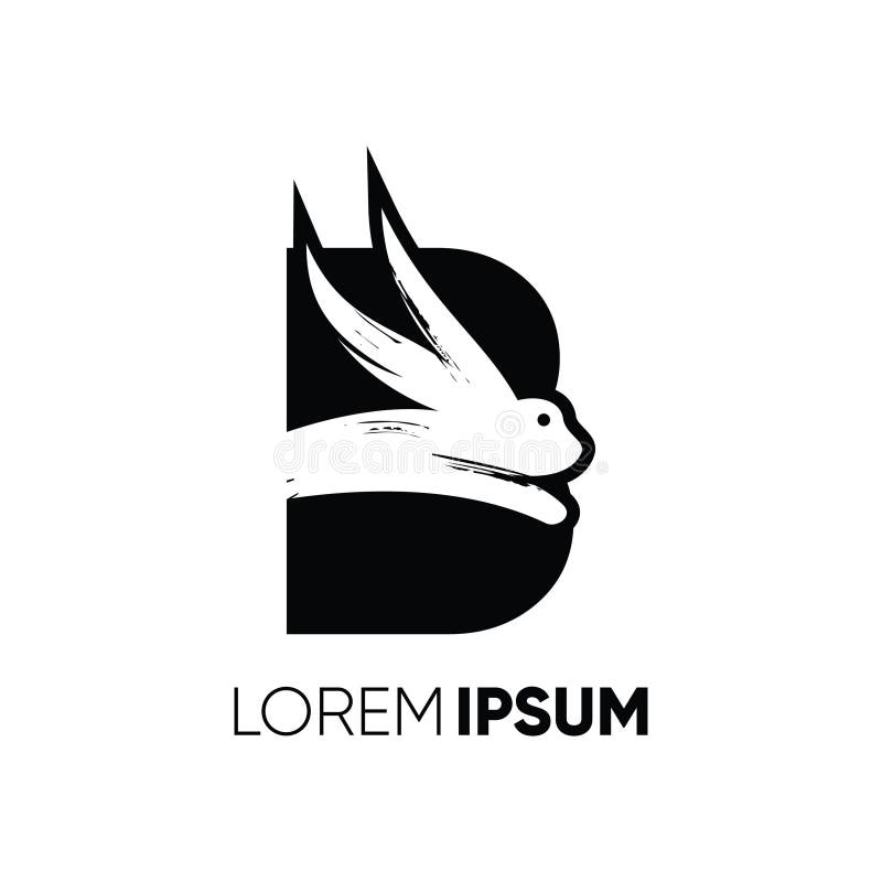 B Bunny Fast Logo Stock Illustrations – 2 B Bunny Fast Logo Stock ...