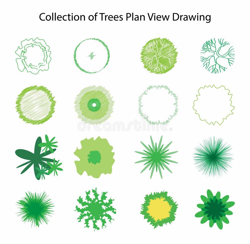 Illustration of Gardening and Landscape, Pictures of Various Forms of ...