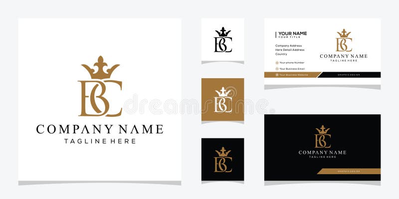 Gold Monogram Crown Logo Initial Letter Stock Illustrations – 20,885 Gold Monogram Crown Logo ...