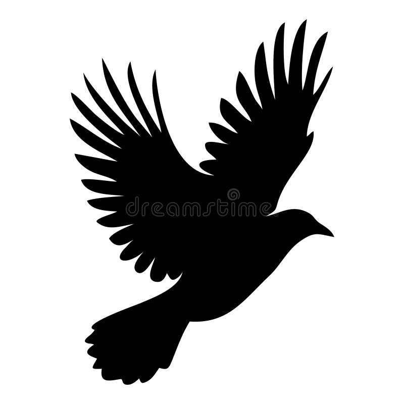 Flying Bird Shape Stock Illustrations – 37,472 Flying Bird Shape Stock ...