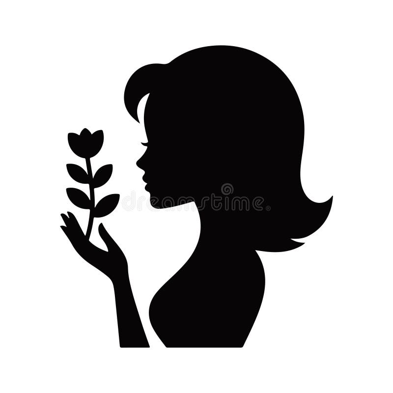 Stylish Woman Icon Illustration Stock Vector - Illustration of brand ...