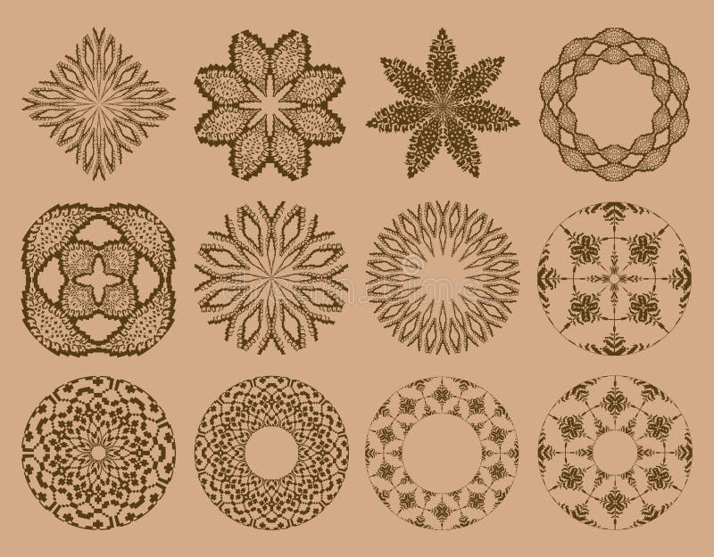 Cultural Heritage Riau Malay Element Set Stock Illustration ...