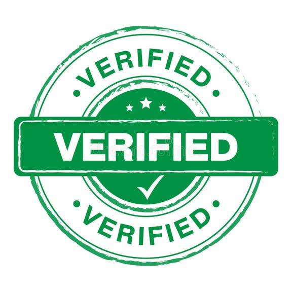 Green Verified Stamp Badge Vector - Authentic Certified Check Mark ...