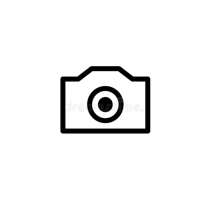 Icon Interface User Website Camera Vector Stock Vector - Illustration ...