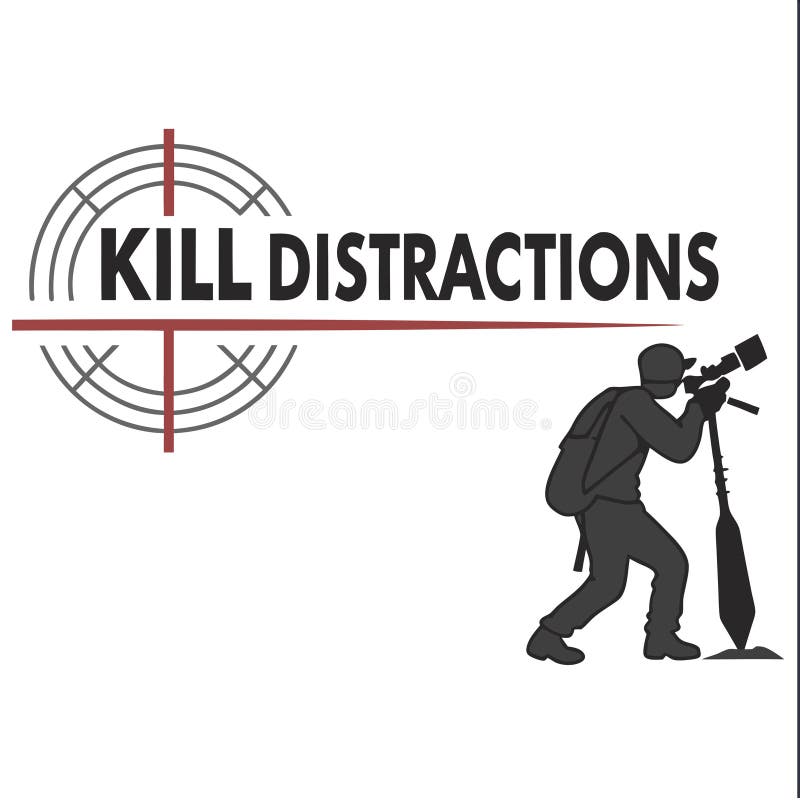 Kill Distractions Stock Illustrations – 3 Kill Distractions Stock ...