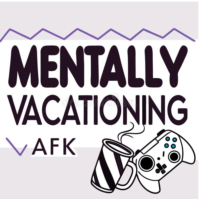 Mentally" in Light Blue Cursive Typography Design Stock Illustration ...