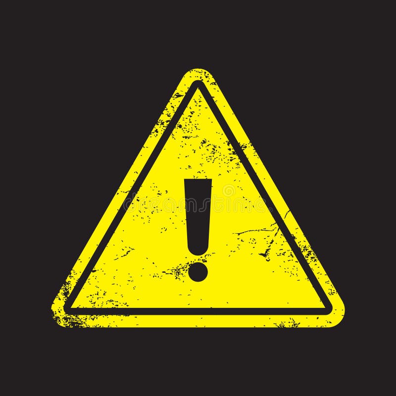 Caution Vector Triangle Stock Illustrations – 33,154 Caution Vector ...