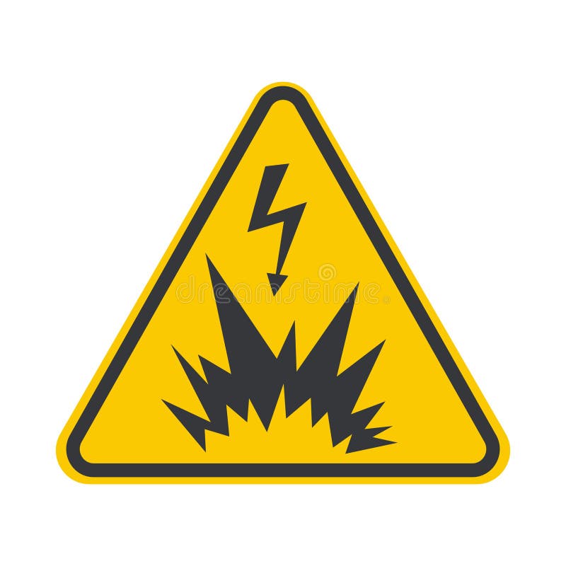 Electrical Shock Symbol Stock Illustrations – 23,390 Electrical Shock ...