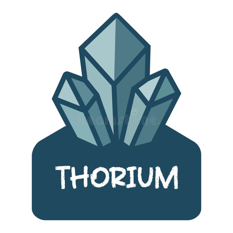 Thorium Crystal Mineral, Rare Element, Nuclear Energy, Geology, and ...