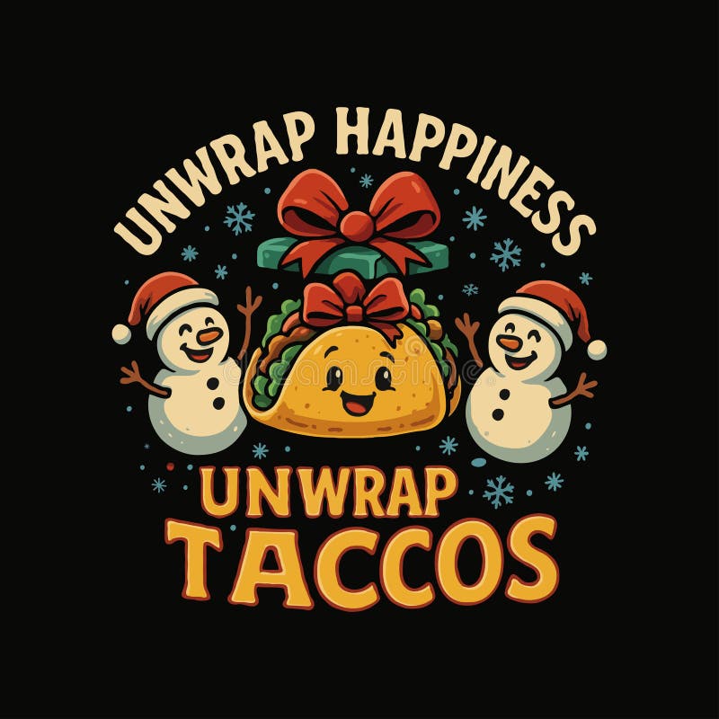 Christmas Taco Stock Illustrations – 319 Christmas Taco Stock ...