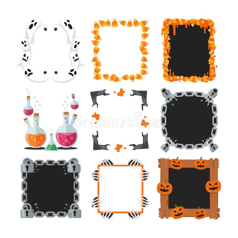 Halloween Clip Art Borders Stock Photos - Free & Royalty-Free Stock ...