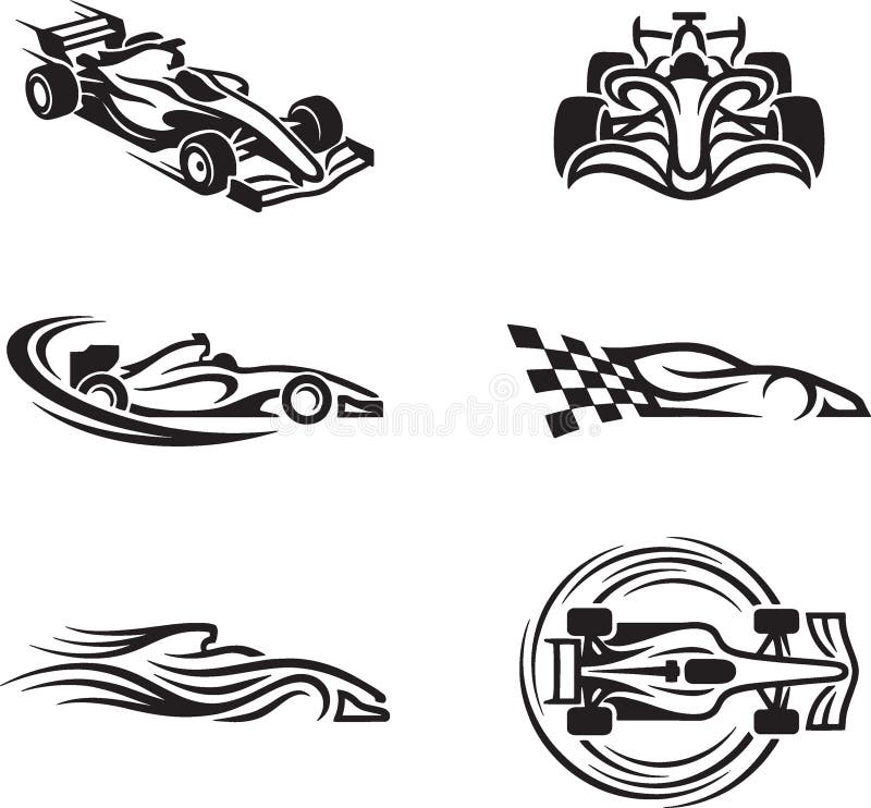 Formula 1 Race Car Side View Stock Illustrations – 238 Formula 1 Race ...