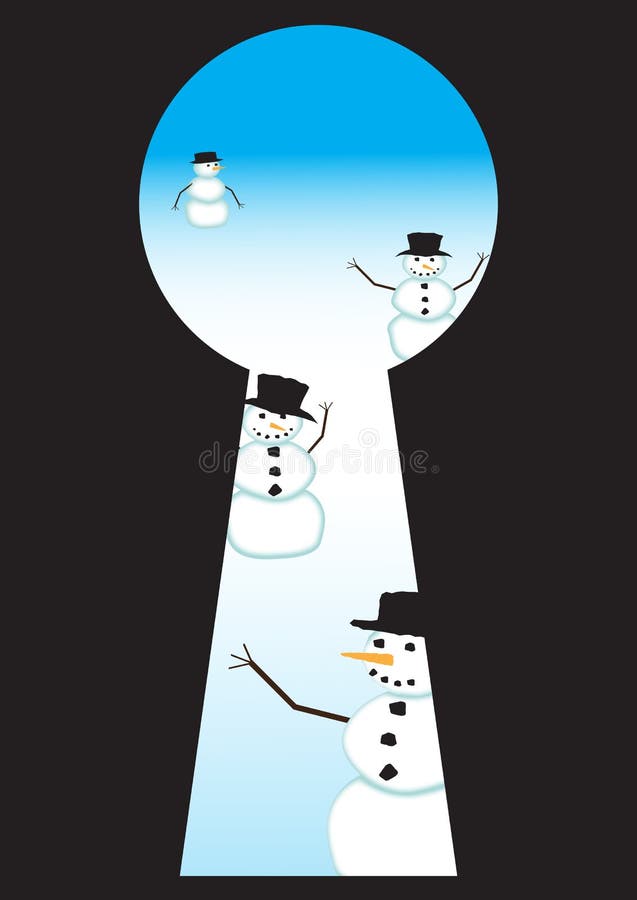Xmas Keyhole Stock Illustrations – 27 Xmas Keyhole Stock Illustrations ...