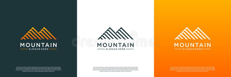 Mount Peak Mountain Logo Hipster Vintage Retro Vector Icon Illustration ...