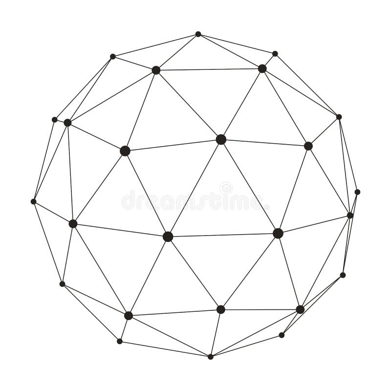 Triangulated Sphere Stock Illustrations – 149 Triangulated Sphere Stock ...