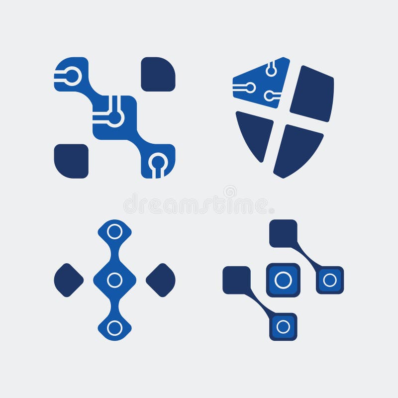 Awesome Technology Shield Protection Vector Stock Vector - Illustration ...