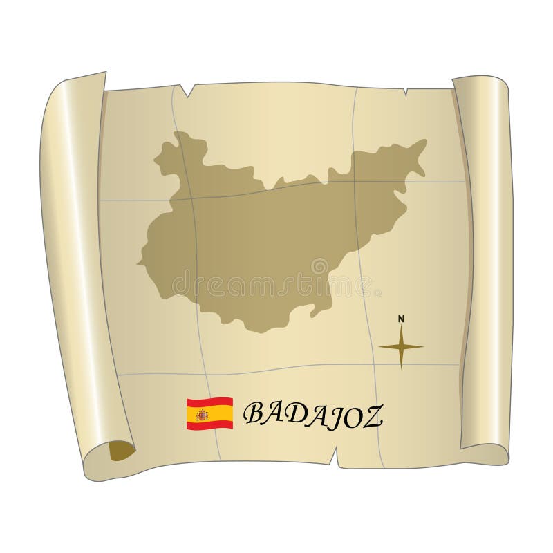 Badajoz Map Stock Illustrations – 246 Badajoz Map Stock Illustrations ...