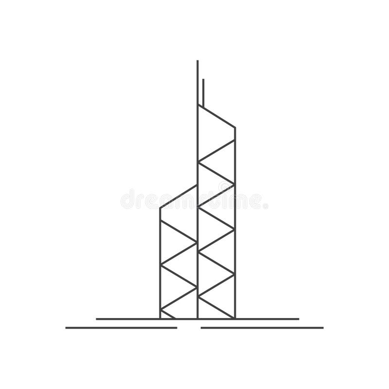 Bank China Tower Line Art Stock Illustrations – 33 Bank China Tower ...