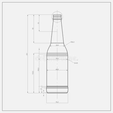 Blueprint Beer Bottle Stock Illustrations – 110 Blueprint Beer Bottle ...