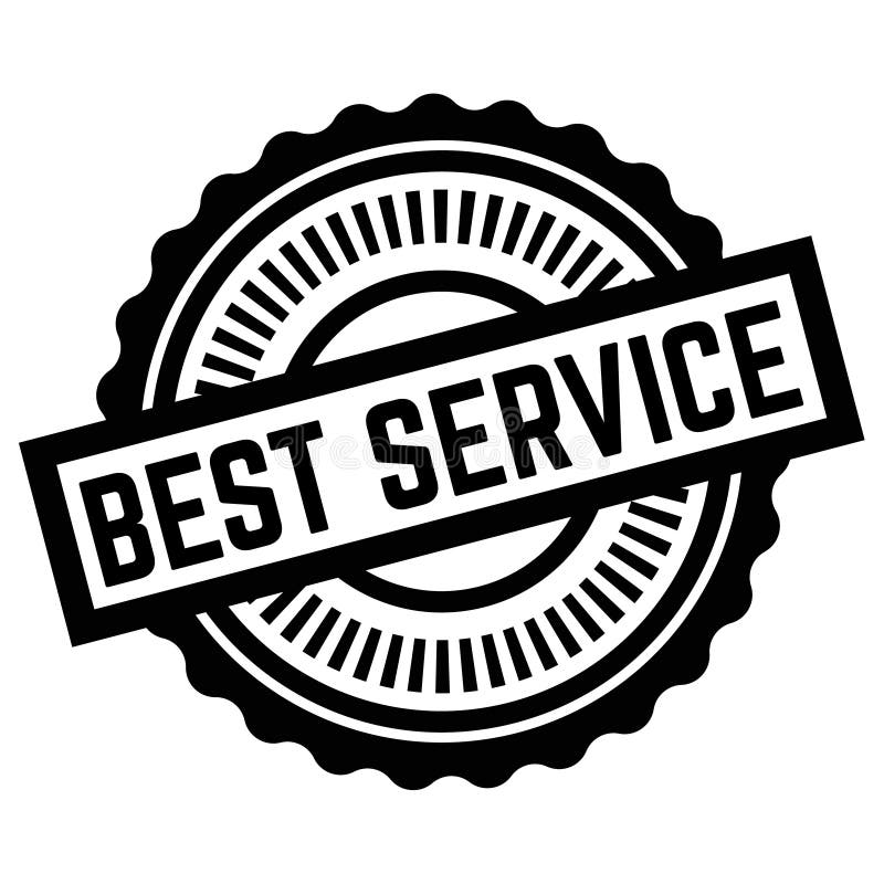 Service Guarantee Rubber Stamp Stock Vector - Illustration of bargain ...
