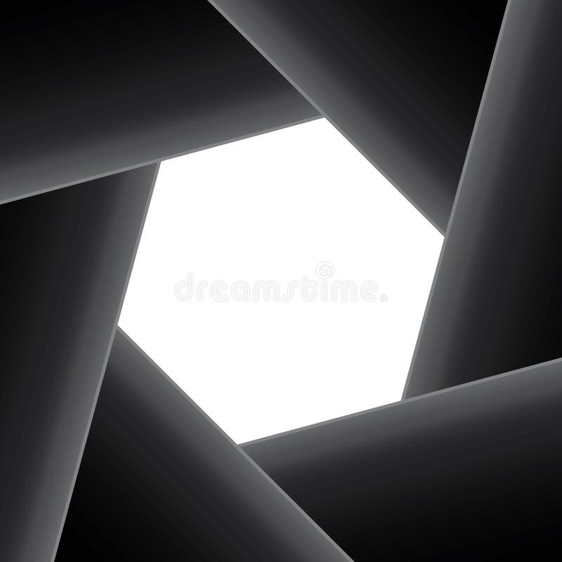 Camera shutter, aperture stock illustration. Illustration of equipment ...