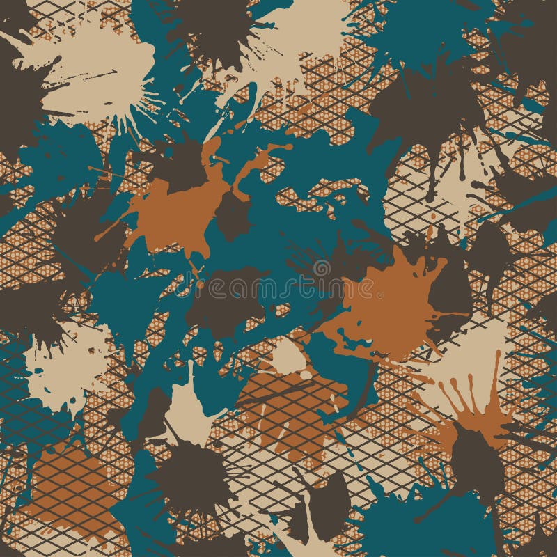 Splat Camo Pattern Stock Illustrations – 179 Splat Camo Pattern Stock ...