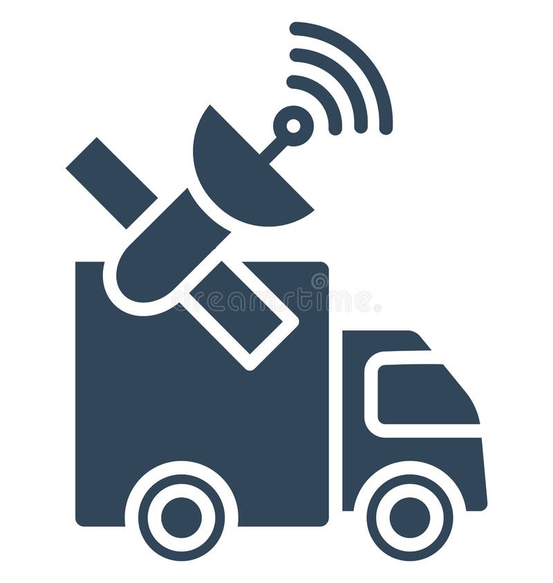 Print Cargo Tracking Isolated Vector Icon Which Can Easily Modify or ...