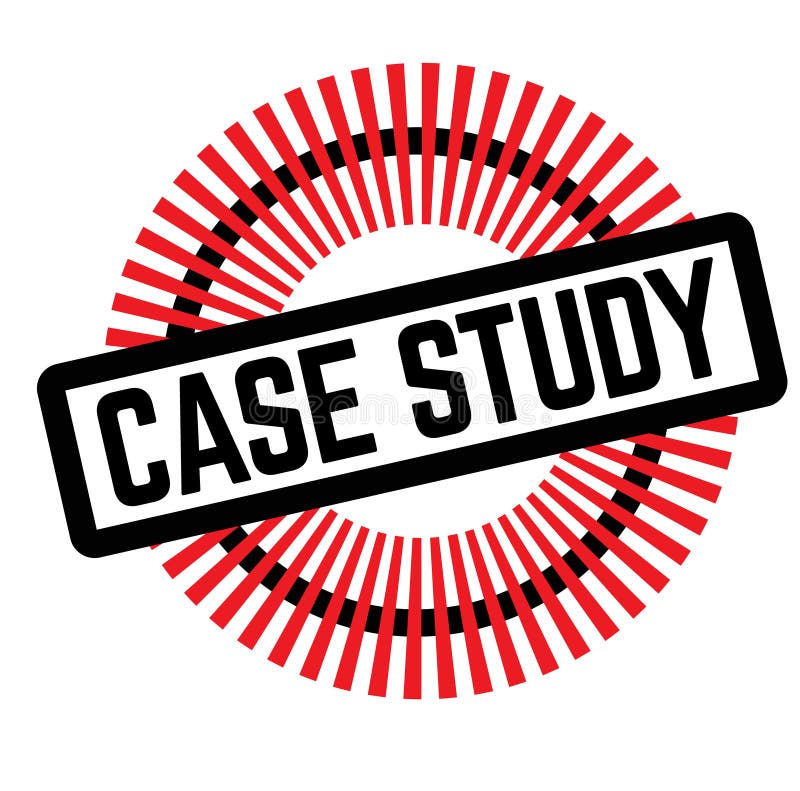 Case Study rubber stamp stock vector. Illustration of case - 82599622