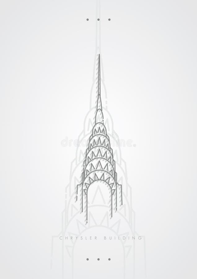 Chrysler Building Stock Illustrations – 317 Chrysler Building Stock ...